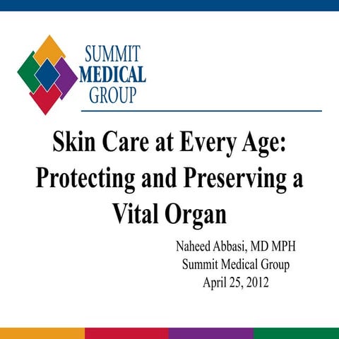 Skin Care at Every Age | PPT
