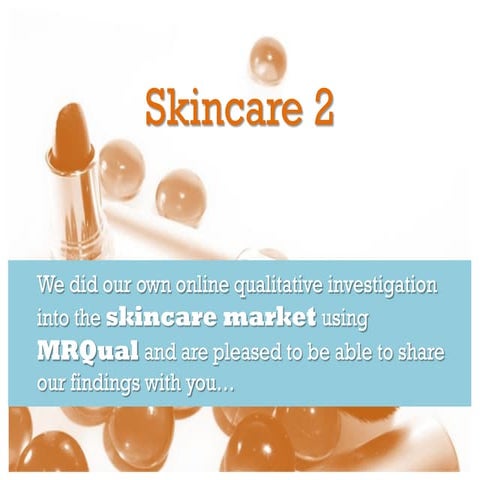 Skincare case study 2 | PDF