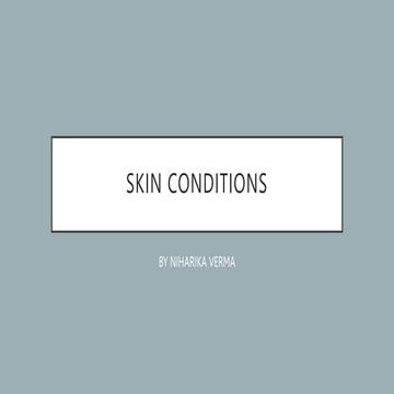 sKIN CONDITIONs.pptx