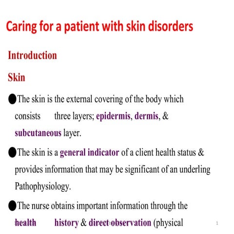 Common Skin Disorder of human being 2024 | PDF