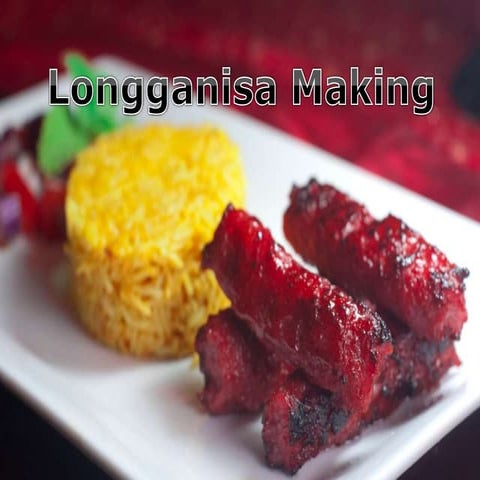 Skinless longganisa making | PPTX