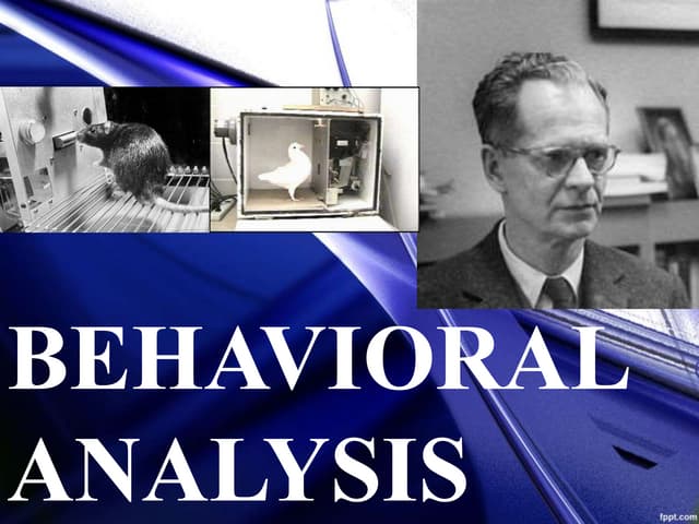 B. F. Skinner PHSC 2014 | PPT
