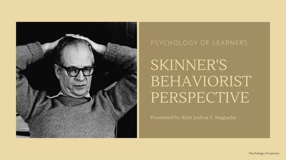 Theory of Operant Conditioning - B F Skinner | PPTX