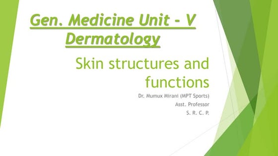 Skin anatomy | PPT