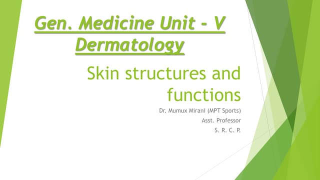 Skin anatomy | PPT
