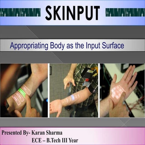 Skinput | PPT