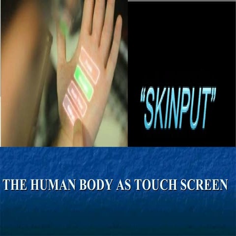 Skinput | PPT