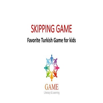 SKIPPING GAME | PPT