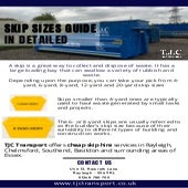 Skip Size Guide in Detailed
