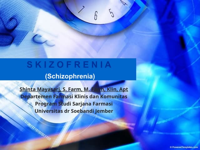 Mind mapping tentang skizofreni kedokteran | PDF