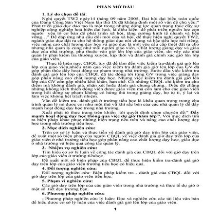 Skkn Nang Cao Chat Luong Day Hoc Thong Qua Hoat Dong Du Gio Thaum Lop[1] | DOC