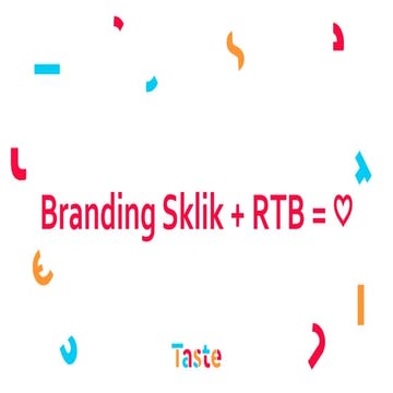 Sklik Expert fórum 2019 - Branding Sklik a RTB | PPT