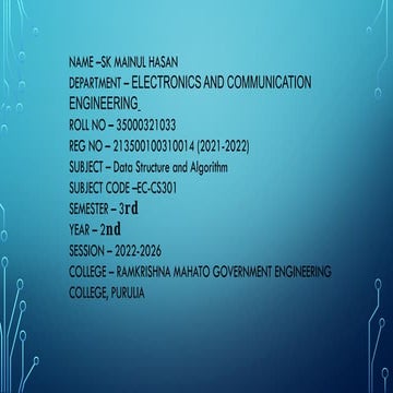 Priority Queue Presentation Data Structure Algorithms Pptx