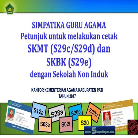 Skmt dan skbk guru agama dengan sekolah non induk | PPT