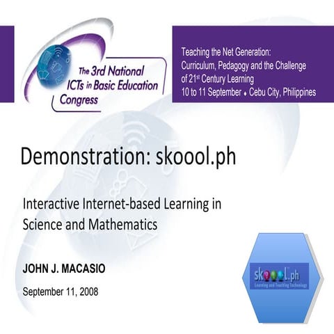 Intel Skoool Multimedia E-learning | PPT