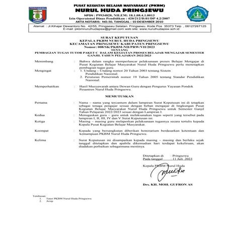 SK PEMBAGIAN TUGAS 2022 2023 PAKET C.docx