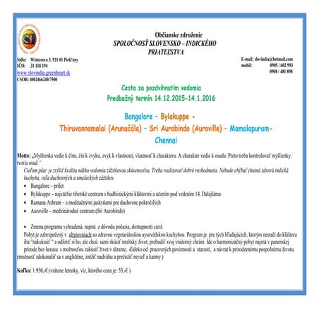 Sk plán_cesty_india_2015-16 | DOC