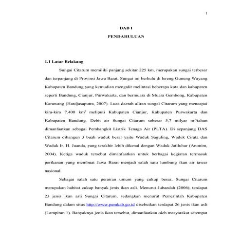 Biological Aspect of Ikan Baung / Tagih (Hemibagrus nemurus Val. 1840 ...