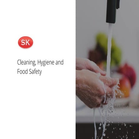 Cleaning, Hygiene and Food Safety | PDF