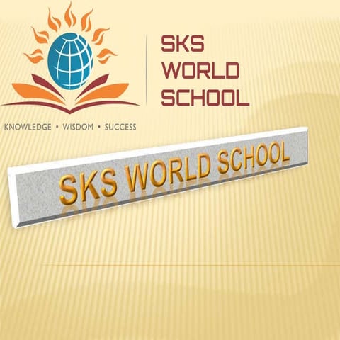 Get Higher Education - SKS World School | PPT