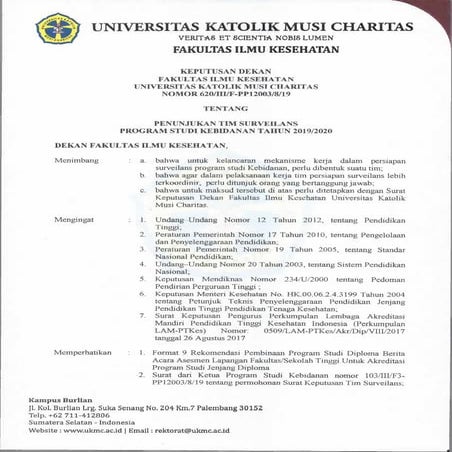 Sk tim surveilans | PDF