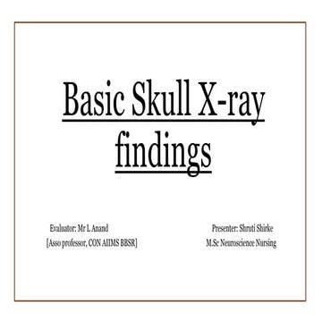 Care of patient with external ventricular drain | PPTX