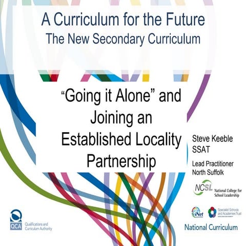 Joining a Curriculum Delivery Partnership | PPT