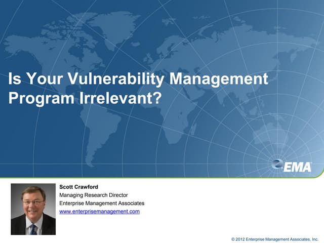 Vulnerability Management KPIs and KRIs | PPTX