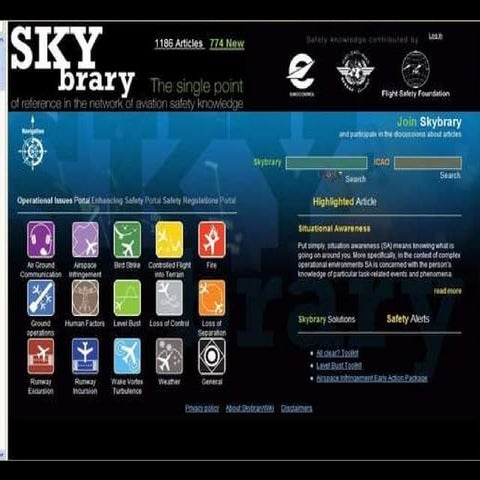 SKYbrary Slidecast | PPT
