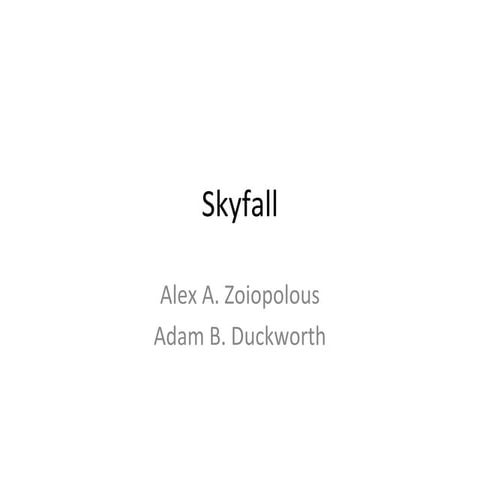 Skyfall | PPT