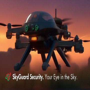 Sky Guard: Cutting-Edge Drone Surveillance – Smart, Swift, Secure | PPT