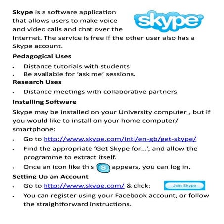 Skype | PDF