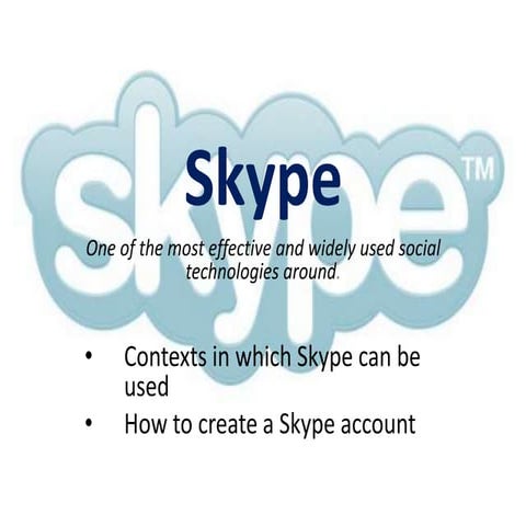 Skype2 | PPTX