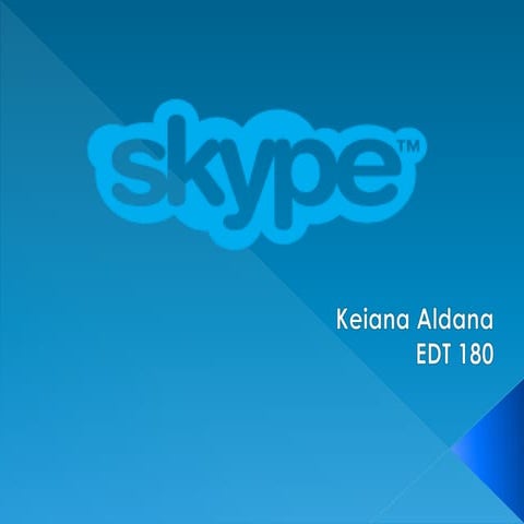 Keiana Aldana PowerPoint EDT 180 | PPT