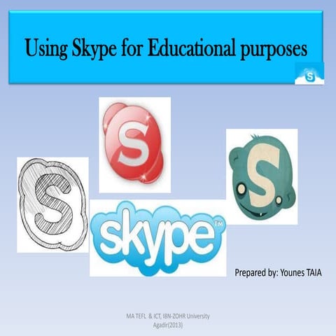 Skype presentation | PPTX