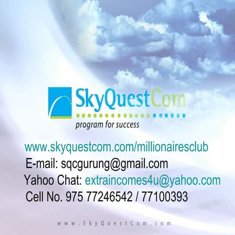 Sky Quest Com E Learning Learning From The Masters 4 Business Opportunity | PPT