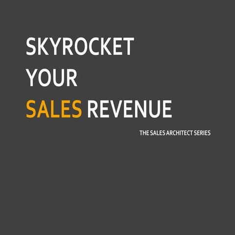 Skyrocket your sales revenue | PPTX