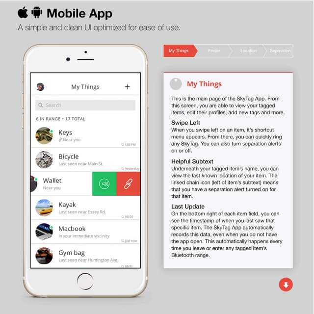 SkyTag Mobile App | PDF