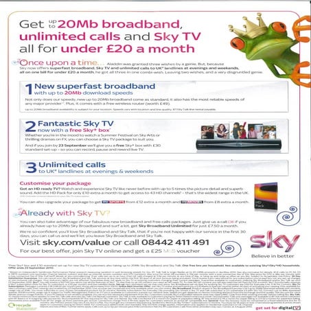 Sky triple play | PDF