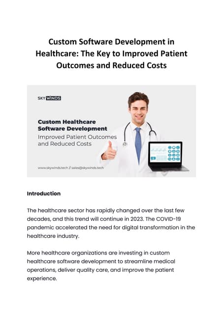 6 Types of Healthcare Software for Digital Transformation.pdf