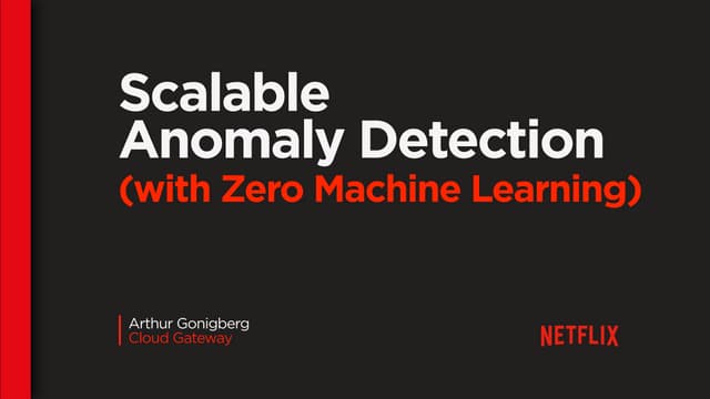 Scalable Anomaly Detection With Zero Machine Learning Ppt 6321