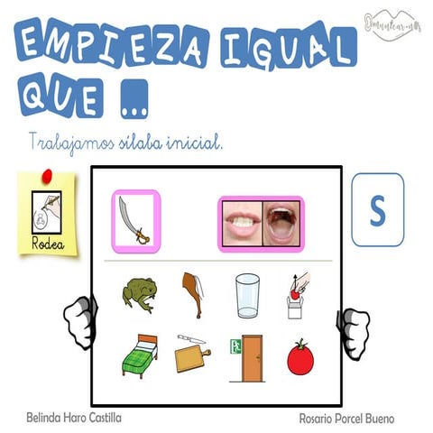 SÍLABAS INICIALES CON S.pdfsilabas con que comienzan con el fonema s en ...