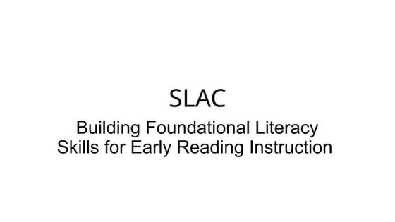 Reading Intervention | PPTX