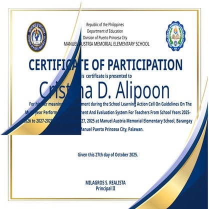SLAC-CERTIFICATE FOR SPEAKER AND PARTICIPANT.pptx