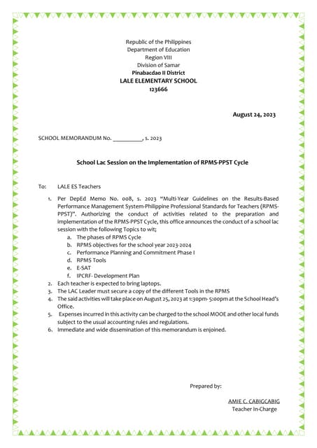 SCHOOL LEARNING ACTION CELL NARRATIVE REPORT.docx