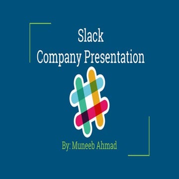 Slack company presentation | PDF