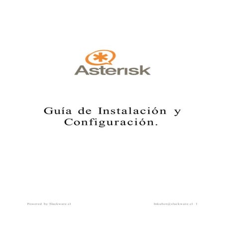 Instalación de asterisk en linux mint 12 | PPTX