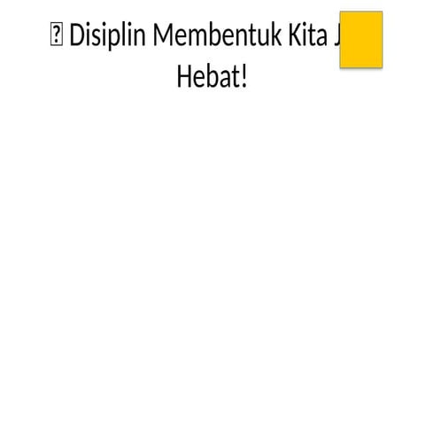 taklimat ringkas dan padat dan mudah untuk murid MBK. | PPTX
