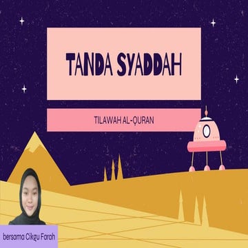 Tilawah Al-Quran: Tanda Syaddah | PPTX