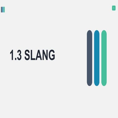 Slang | PPTX